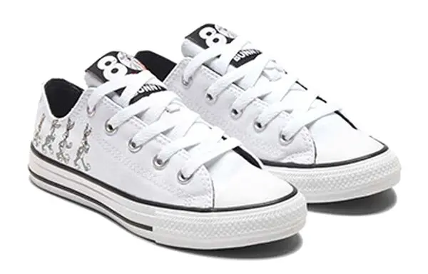 CONVERSE Bugs Bunny All Star Low Top Sneakers - White/grey