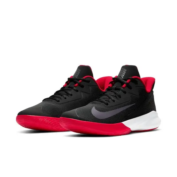 Nike Precision 4 "black University Red" Basketball Sneakers