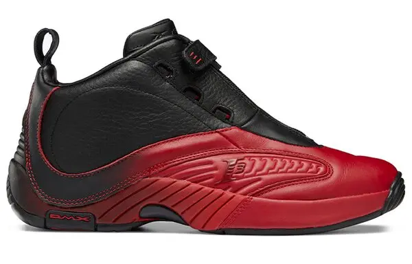 REEBOK Answer 4 Flash Red High Top Sneakers