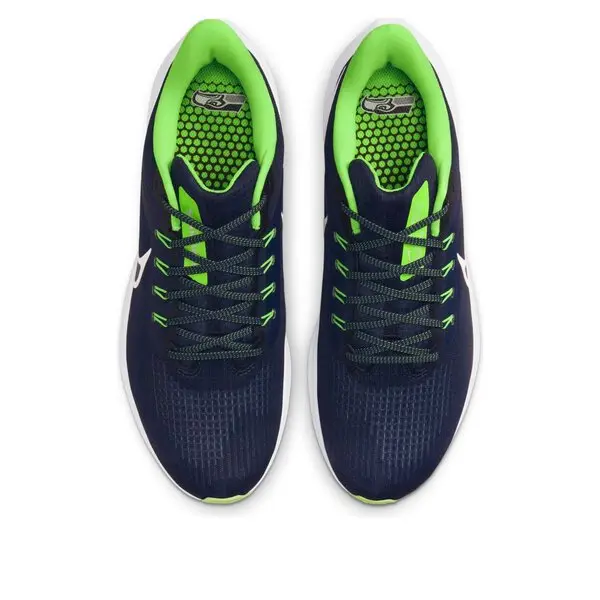 Nike X Nfl Air Zoom Pegasus 39 Seattle Seahawks - Black/white/white