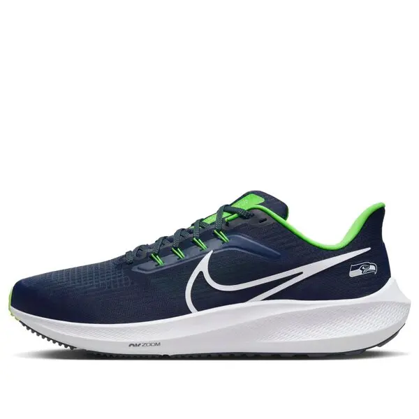 Nike X Nfl Air Zoom Pegasus 39 Seattle Seahawks - Navy Lime
