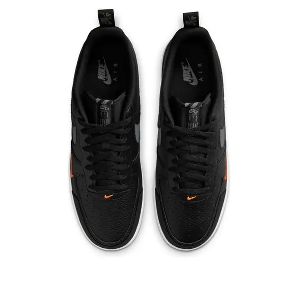 Nike Force 1 Lv8 " Total Orange" Dj6887-001 - Black