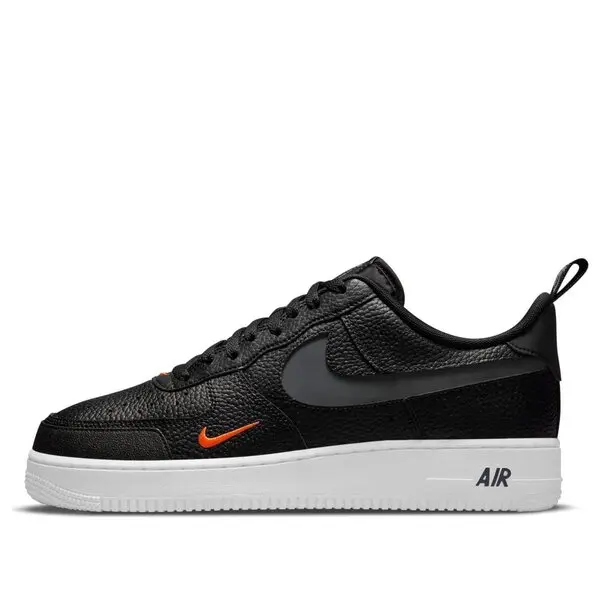 Nike Force 1 Lv8 " Total Orange" Dj6887-001 - Black