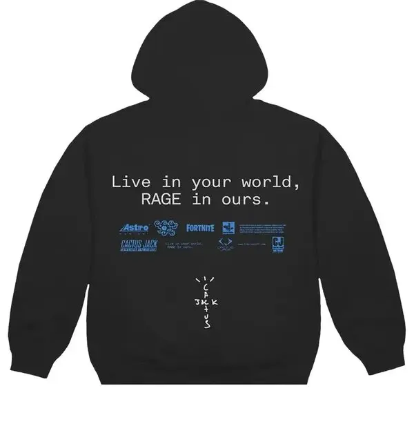 TRAVIS SCOTT Cactus Jack X Playstation World Hoodie