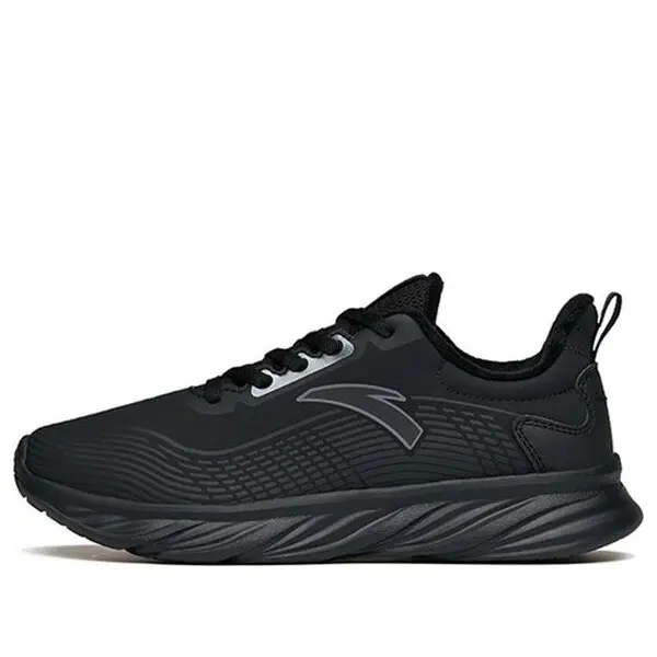 ANTA Running Series Sneakers With Fleece - Black/grey