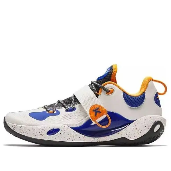 ANTA Klay Thompson 6 Lite Athletic Sneakers - White/blue