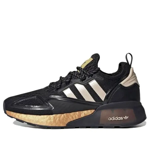 Adidas Zx 2k Boost Gold Metallic - Black