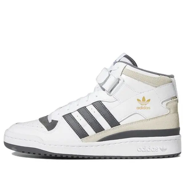 Adidas Forum Mid Sneakers - White/gray