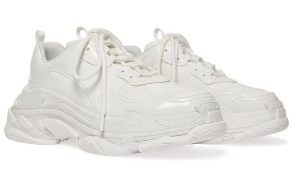Balenciaga Triple S Rubber Sneakers - White