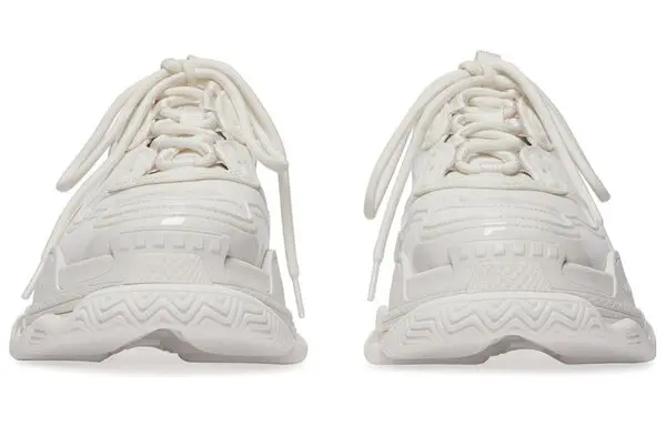 Balenciaga Triple S Rubber Sneakers - White