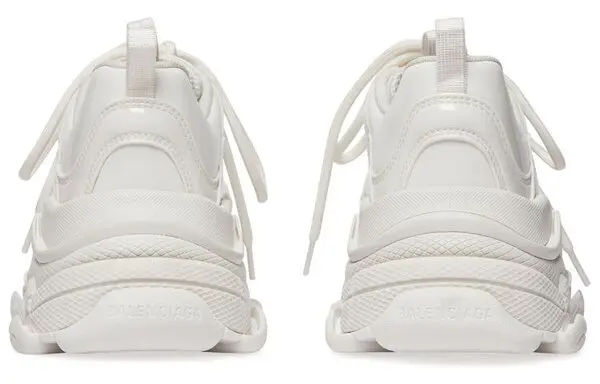 Balenciaga Triple S Rubber Sneakers - White
