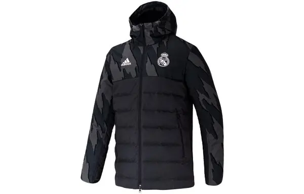 Adidas Real Madrid Hooded Down Jacket