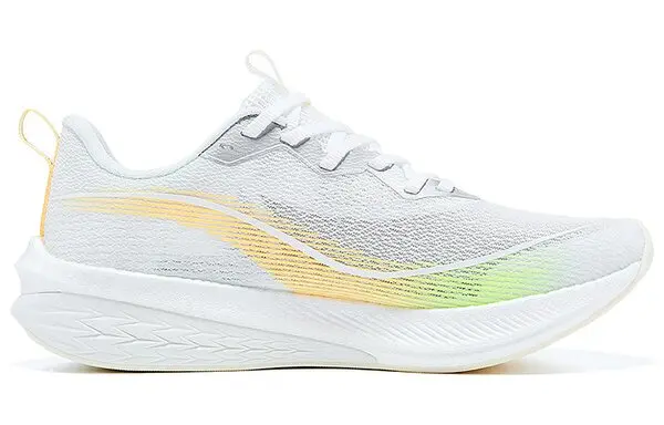 LI-NING Dark Horse Athletic Sneakers - White/yellow/orange