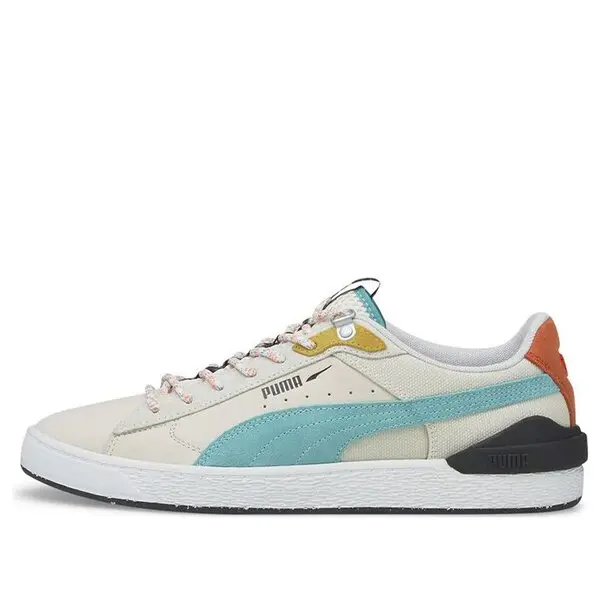 PUMA Suede Bloc Hc "pristine" Low Top Sneakers - Khaki