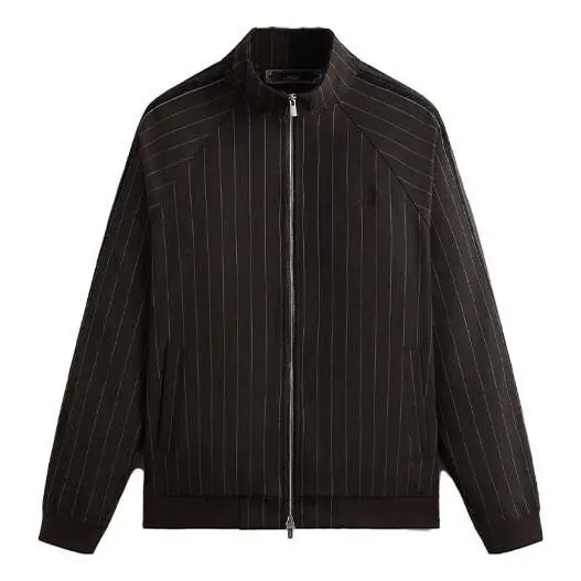 Kith Double Weave Clifton Track Jacket - Black