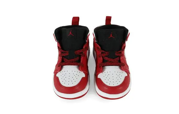 JORDAN 1 Mid Sneakers - Red