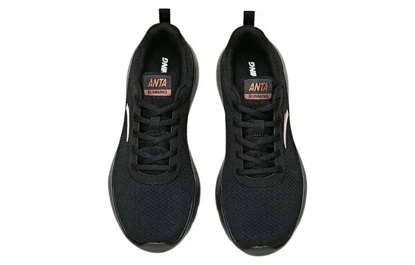 ANTA Running Series Sneakers - Black/pink