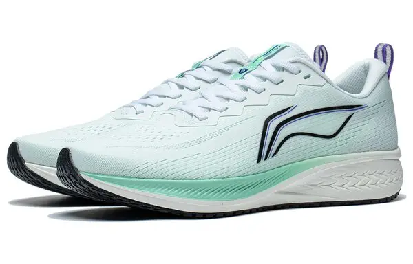 LI-NING Dark Horse 6 Athletic Sneakers - White/green