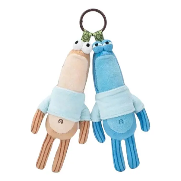 POP MART X Bikini Bottom Buddies Plush 'whimsical Sardine Brothers' Secret Edition - Multi-color