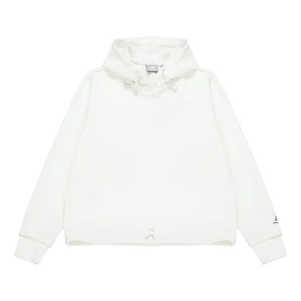 NEW BALANCE Logo Hoodie - White