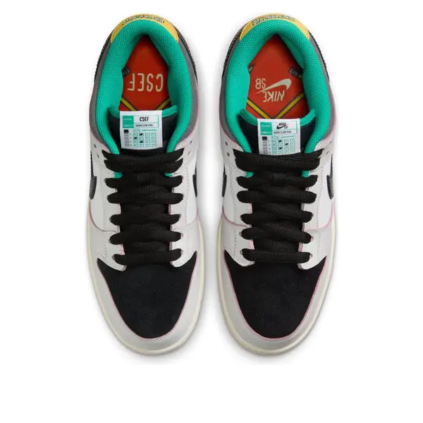 Nike X Csef Dunk Low "white Black