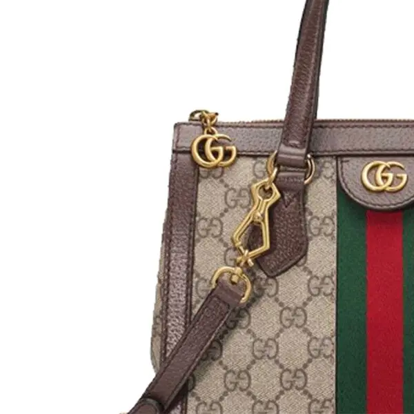 Gucci Ophidia Gg Small Tote Bag - Beige/brown