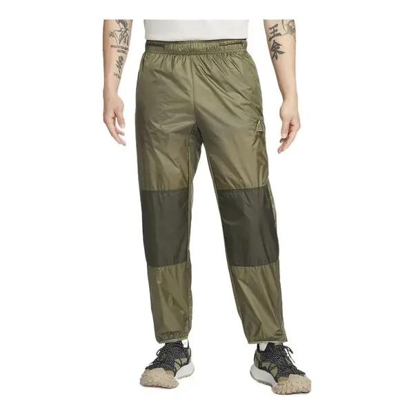 Nike Cinder Cone Brand Logo Printing Drawstring Sports Pants/trousers/joggers Black - Default Colorway