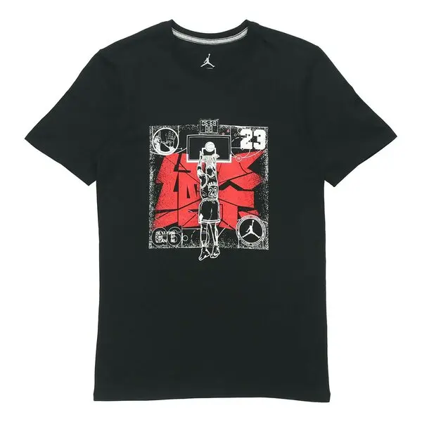 JORDAN Last Shot Aj14 Round Neck Short Sleeve