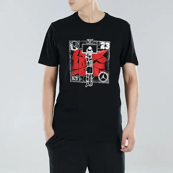 JORDAN Last Shot Aj14 Round Neck Short Sleeve