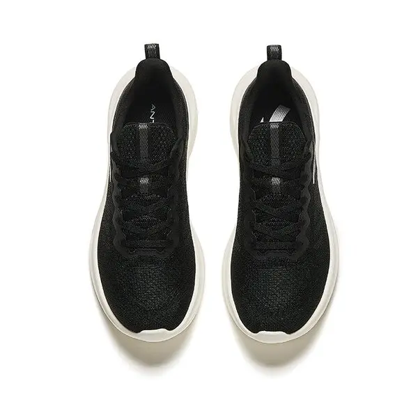 ANTA The Stroll Running Shoes - Black/white