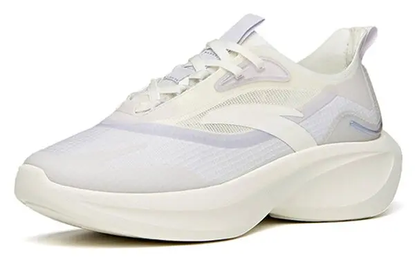ANTA Run Collection Leaf 1.0 Sneakers - White/purple