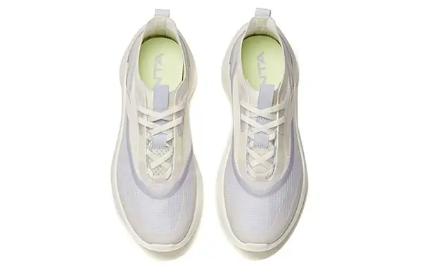 ANTA Run Collection Leaf 1.0 Sneakers - White/purple
