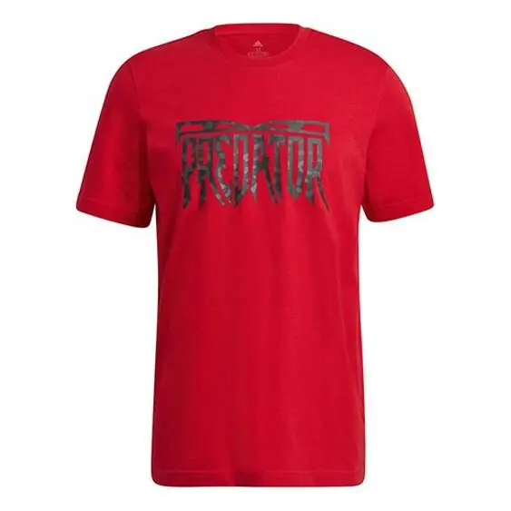 Adidas Predator Logo Short Sleeve T-shirt - Red