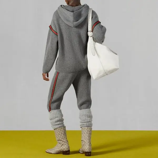 Gucci Wool Cashmere Sweater With Hood