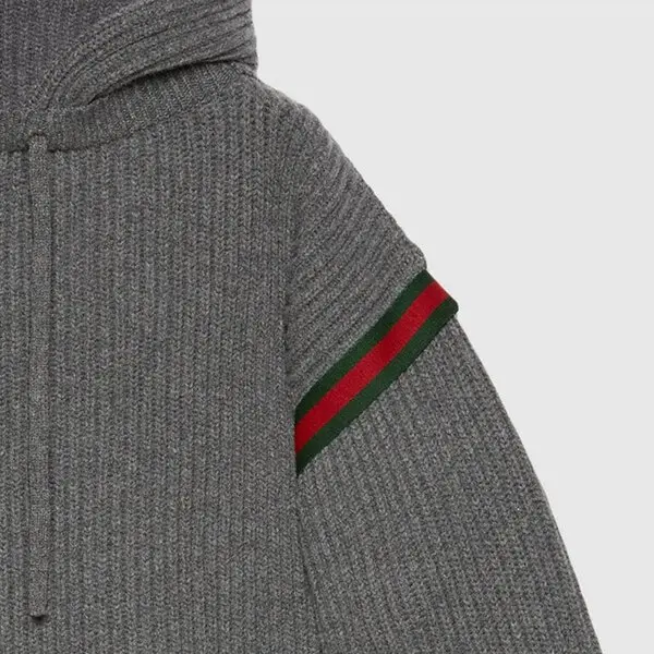 Gucci Wool Cashmere Sweater With Hood