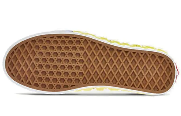 VANS Authentic "galactic Goddess" Low Top Sneakers - Yellow/blue