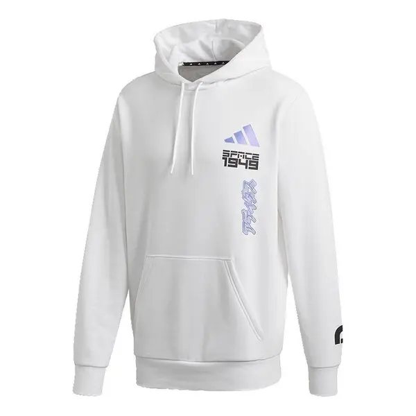 Adidas Graphic Pullover - White