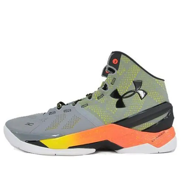 Under Armour Curry 2 'iron Sharpens Iron' Athletic Sneakers - Grey