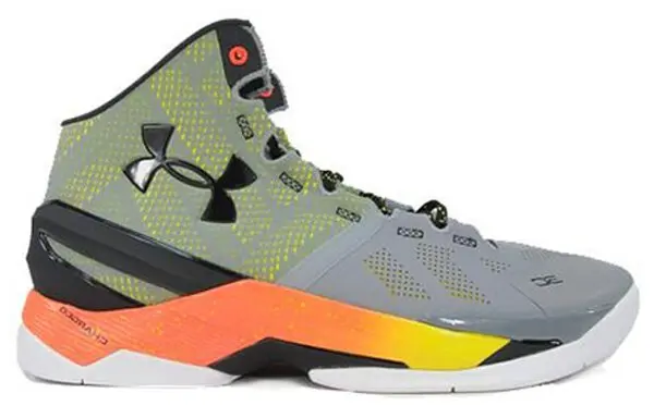 Under Armour Curry 2 'iron Sharpens Iron' Athletic Sneakers - Grey