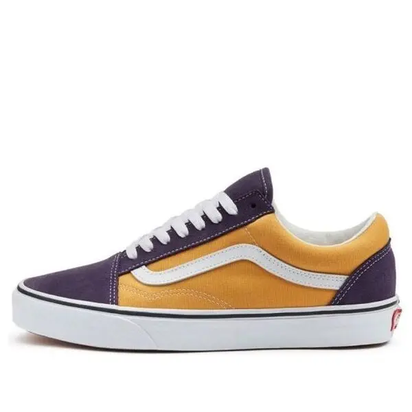 VANS Old Skool Low Top Sneakers - Purple/yellow