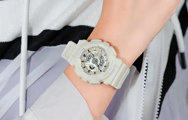 Casio Baby-g Analog-digital Shock Resistant Watch - White