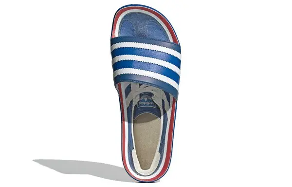 Adidas Adilette Slides Premium 'sl72 - Blue/white