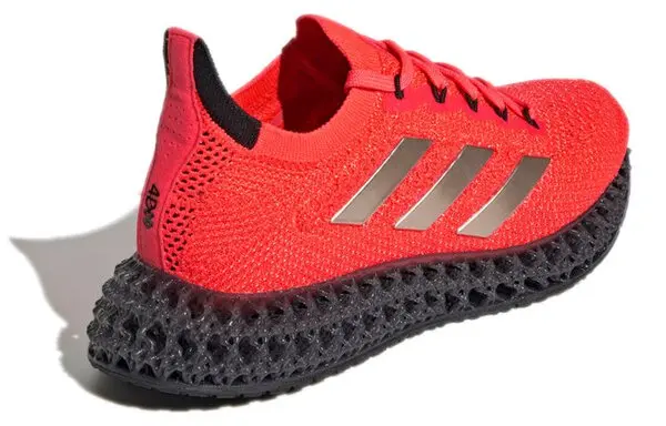 Adidas 4dfwd Turbo Core Black Sneakers - Red/black
