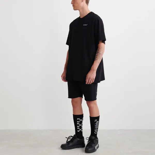 Off-White Arrow Short Sleeve T-shirt - Black