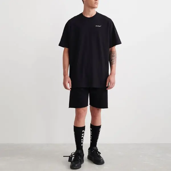 Off-White Arrow Short Sleeve T-shirt - Black