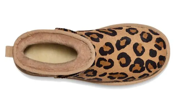 UGG Classic Ultra Mini Spotty Ankle Boots - Leopard