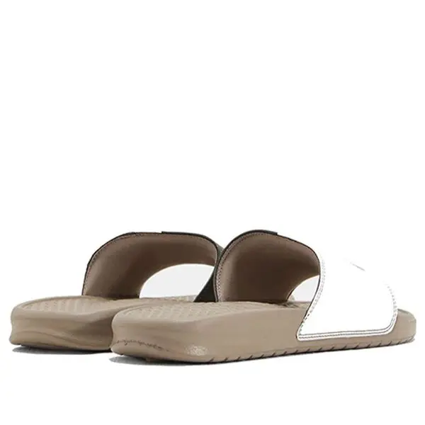 Nike Benassi Jdi Slides - Brown/white/black