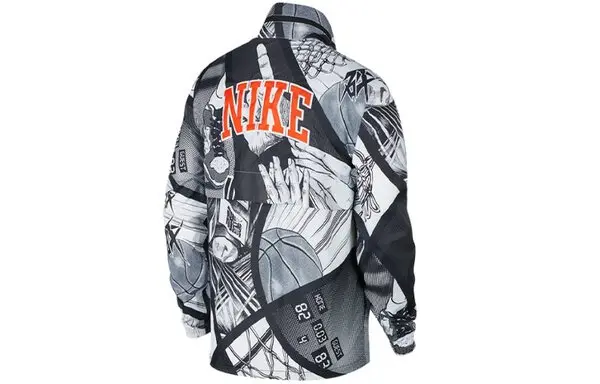 Nike Sportwear Basketball Printing Woven Jacket