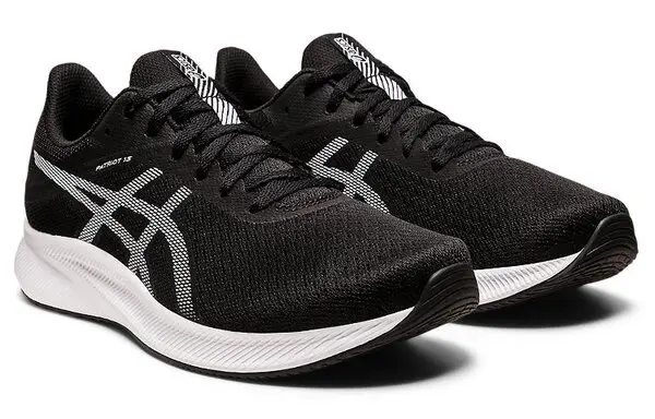 Asics Patriot 13 Athletic Sneakers - Black/white
