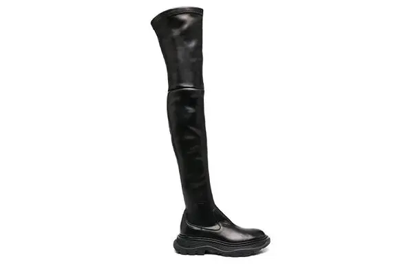 Alexander McQueen Hybrid Over The Knee Boots